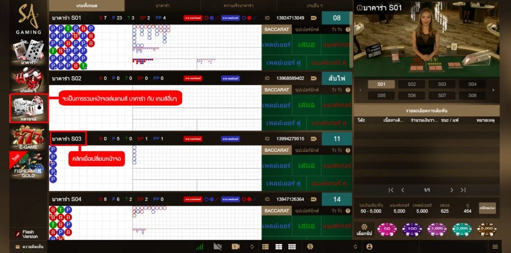 วิธีเล่นคาสิโน SA Gaming | UFABet พนันบอล แทงบอลออนไลน์